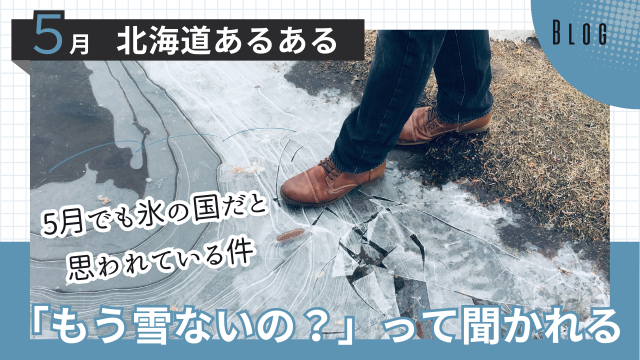 道外の人に「もう雪ないの？」って聞かれる〜5月でも氷の国だと思われている件〜 - KINASSE